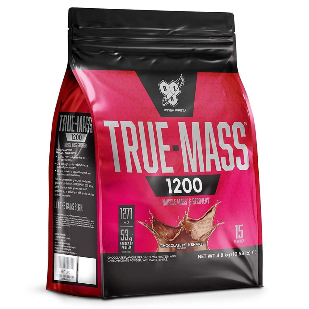 True Mass 1200 Ganador de Masa Chocolate BSN 10,3 LB | Salud Global