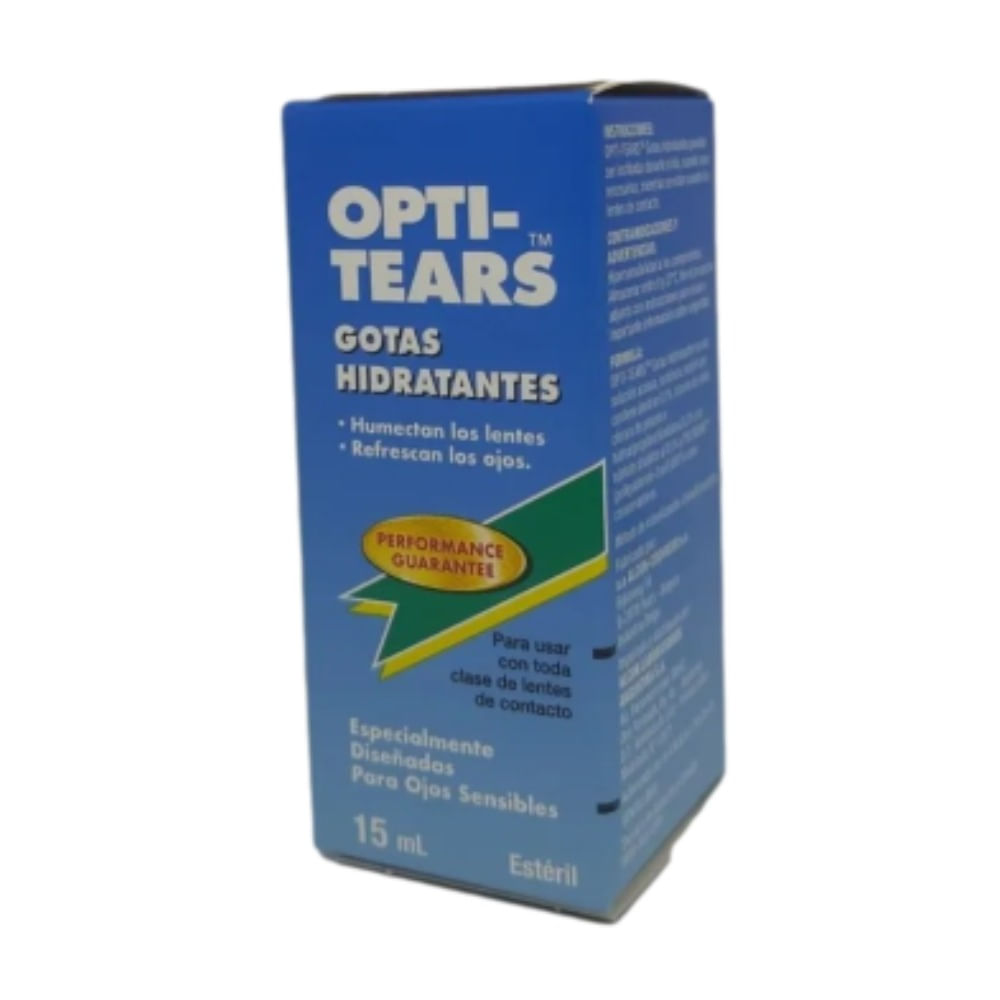 Gotas Hidratantes Opti Tears x 15 ml | Salud Global